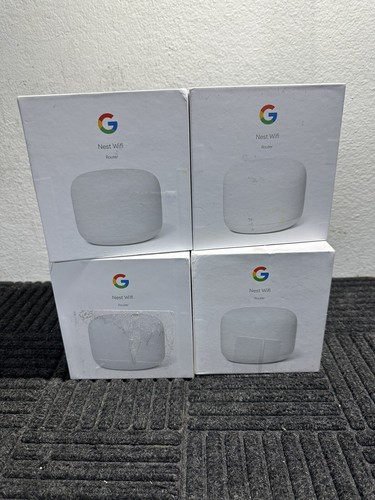 Google Nest Router GA00595-US Lot Of 4 Excellent Working Condition Free ...