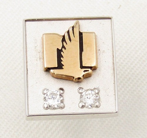 10K Nationwide Insurance Service Award Lapel Pin with (2 Diamonds) | eBay