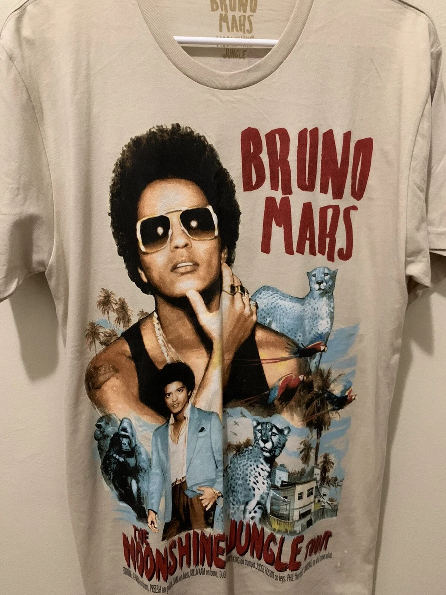 Bruno Mars Moonshine Jungle Tour T Shirts