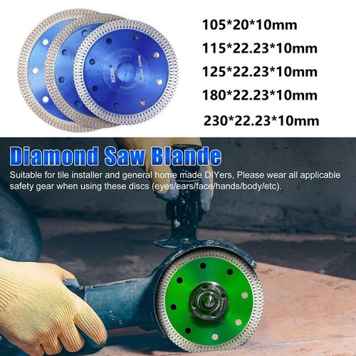 Circular Diamond Cutting Disc 105/115/125/180/230mm for Porcelain ...