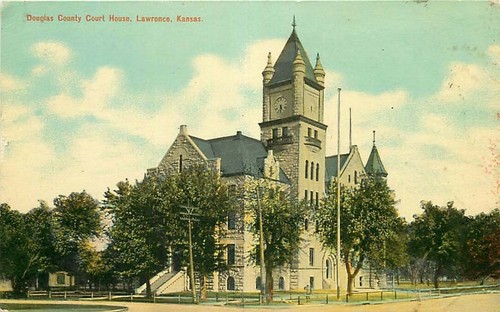 Postcard Douglas County Court House, Lawrence, Kansas - circa 1914 | eBay