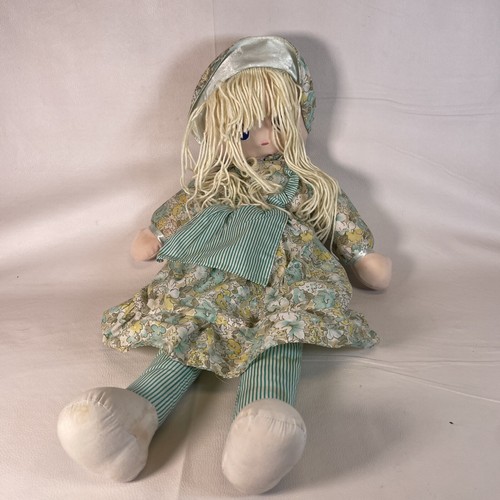Vintage 1989 Cuddle Wit Creation 30” Rag Doll Blonde Hair-Repaired | eBay