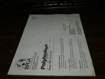 TSR: RPGA: Polyhedron Newszine Issue #80 with mailer | eBay