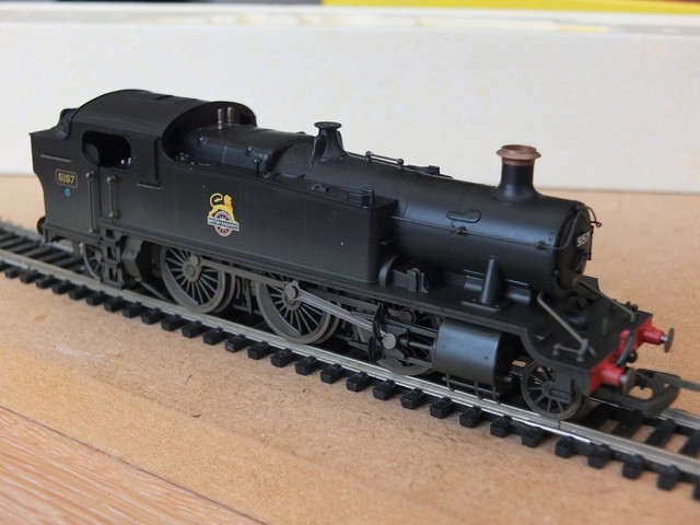 Hornby 00 Gauge R2624 BR 2-6-2t 61xx Class Locomotive Weathered DCC ...