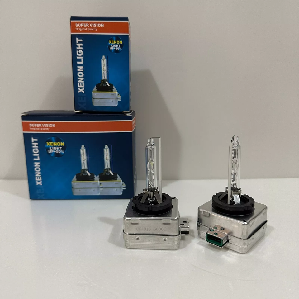 D1S 6000K white 85410 85415 66140 OEM 2pcs set new HID xenon headlight ...