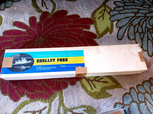 DUMAS PRODUCTS INC. Balsa Wood Model Kit SHELLEY FOSS TUGBOAT | eBay