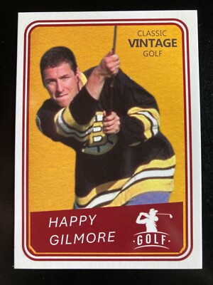 Happy Gilmore novelty card-Adam Sandler | eBay