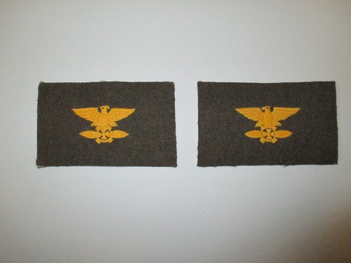 e0149p WW2 Chinese Air Force KMT Aviation Branch Insignia Pair China ...