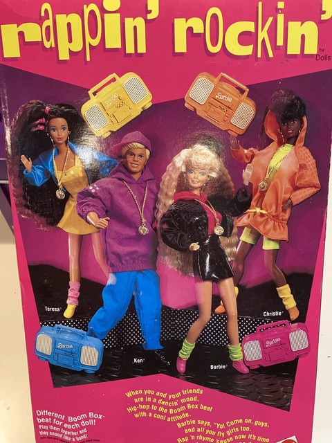 1991 Mattel Rappin' Rockin' Teresa Barbie Doll No. 3270 for sale online ...
