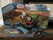 Thomas and Friends Harolds High Flying Rescue Set Track Master for sale ...