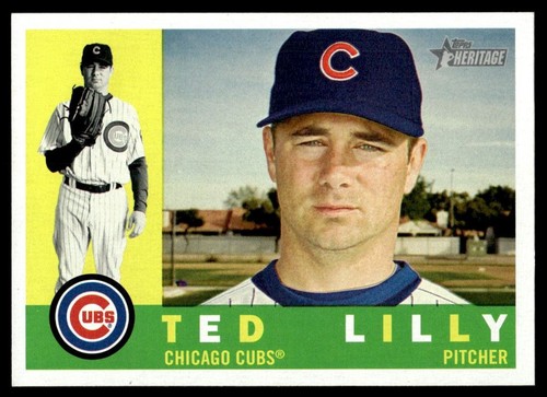 2009 Topps Heritage Ted Lilly Chicago Cubs #412 | eBay