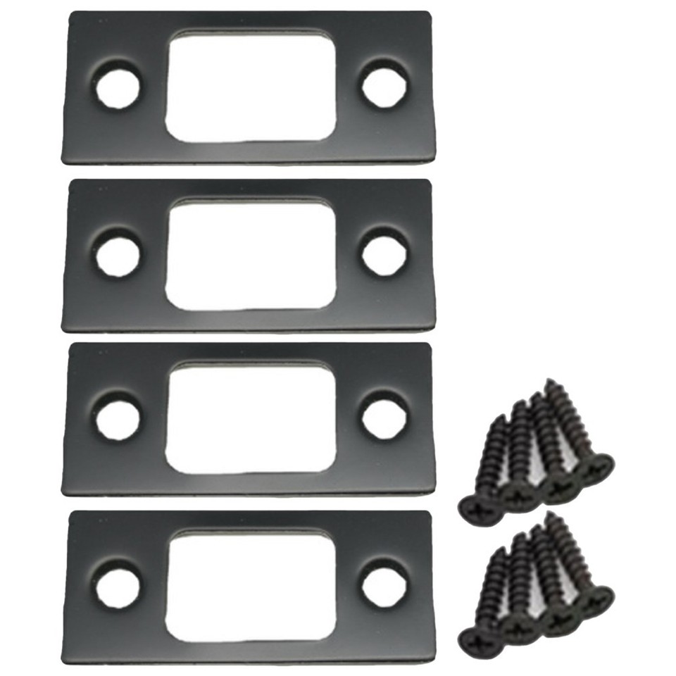 Secure Fit Stainless Steel Lock Deadbolt Strike Plates for Easy ...