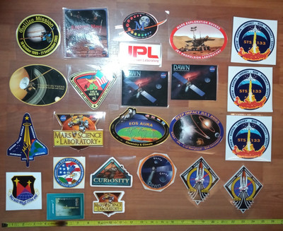 NASA Boeing JPL DSP Mars Satellite Laminated Sticker Decal Card Display ...