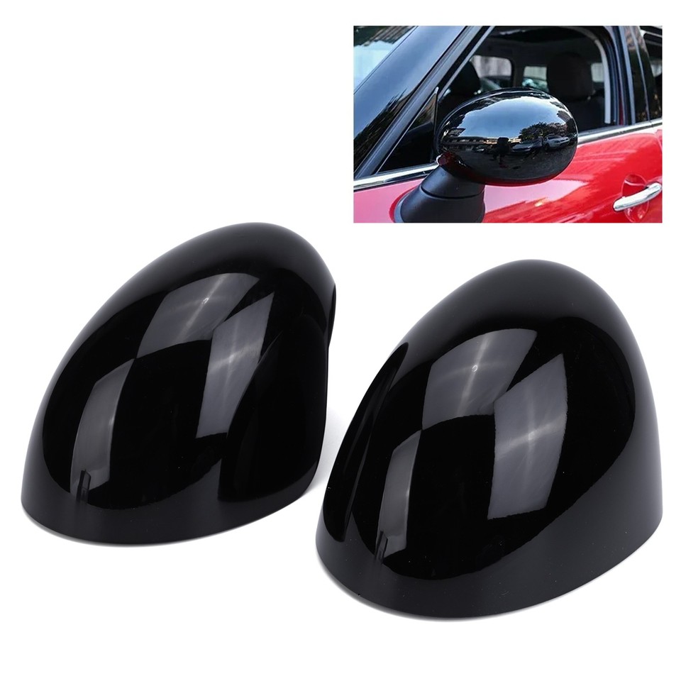 For 14-18 BMW Mini Cooper F54 F55 F56 F57 F60 Gloss Black Wing Mirror ...