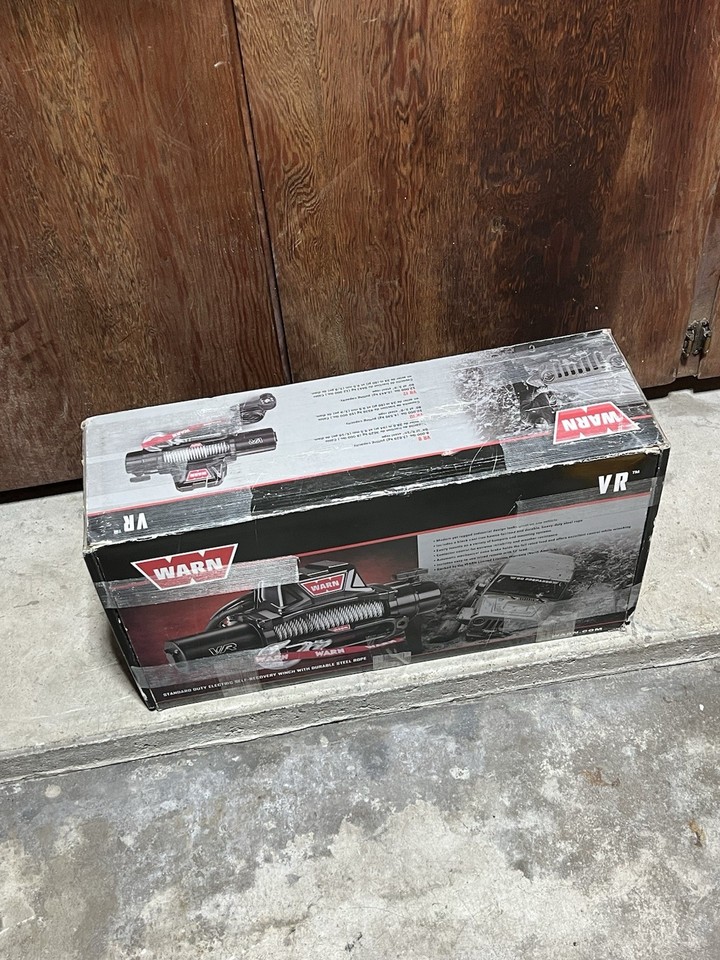 Warn VR8 Winch 8000 Lb Steel Cable New Open Box Item 96800 | eBay