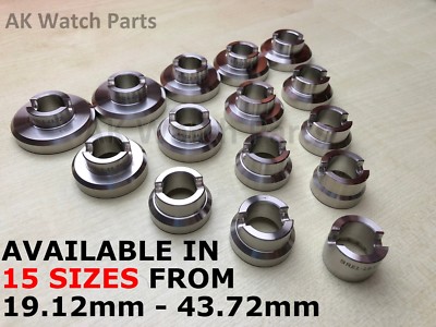 IN 15 SIZES S/S Watch Back Case Opener Die For Breitling Removal Tool ...