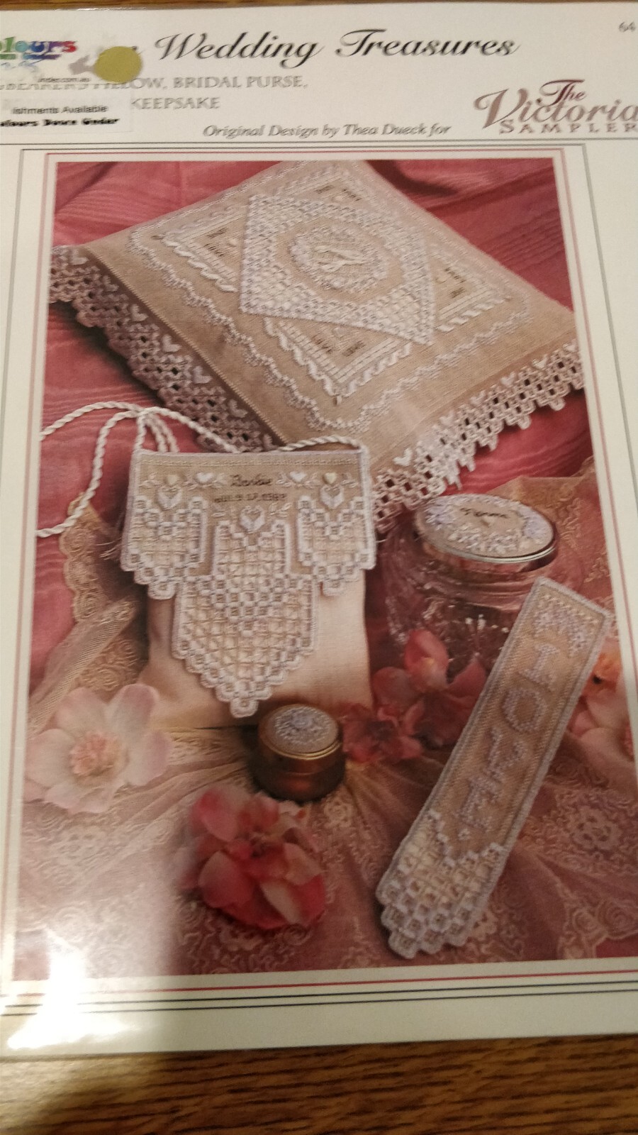 The Victoria Sampler Cross Stitch Booklet Heirloom Wedding Treasures ...
