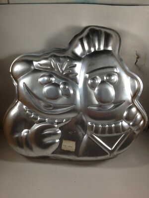 Vintage Wilton Bert & Ernie Muppets Cake Pan Jello Mold | eBay