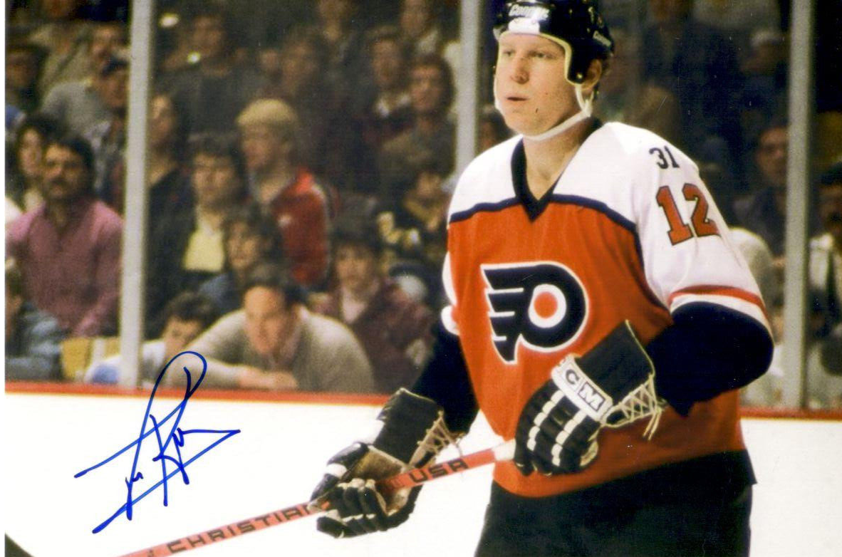Tim Kerr Philadelphia Flyers Hand Signed 4x6 Photo TC46-421 | eBay