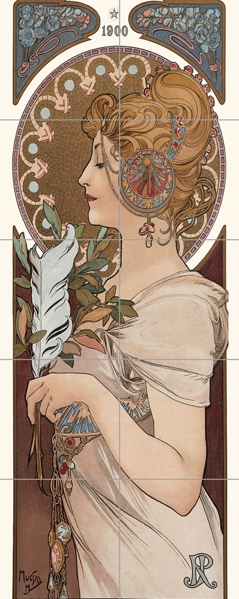 Alphonse Mucha Hq Wide 424 Alphonse Mucha Stock Photos, High Res