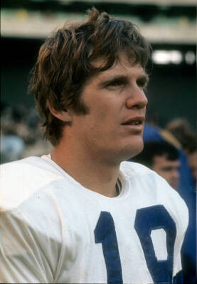 Wide Receiver Lance Rentzel Of The Dallas Cowboys 1967 OLD FOOTBALL ...