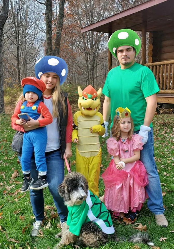 Multicolor Mushroom Toad Hat Spotted Cap Game Cosplay Costume | eBay