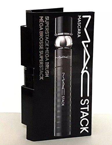 MAC MacStack BLACK SuperStack Mini Mascara DeluxeSample 3 mL/.1 fl oz New Carded | eBay