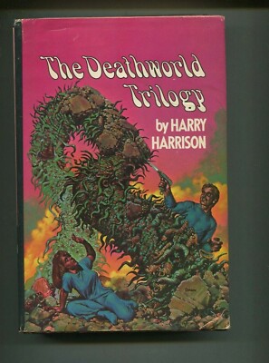 The Deathworld Trilogy HC By Harry Harrison 1960 Nelson Doubleday GN15 ...