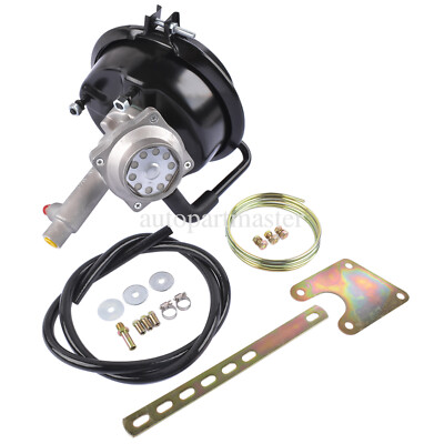 VH44 7inch Remote Brake Booster + Bracket Mounting Kit for 4 Wheel Drum ...