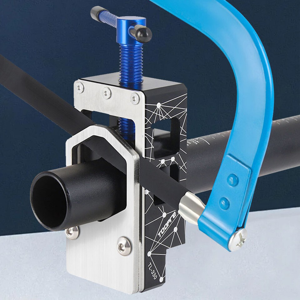 Bike Fork Guide Adjustable Bike Cutting Saw Guide Bike Repair Cutting ...