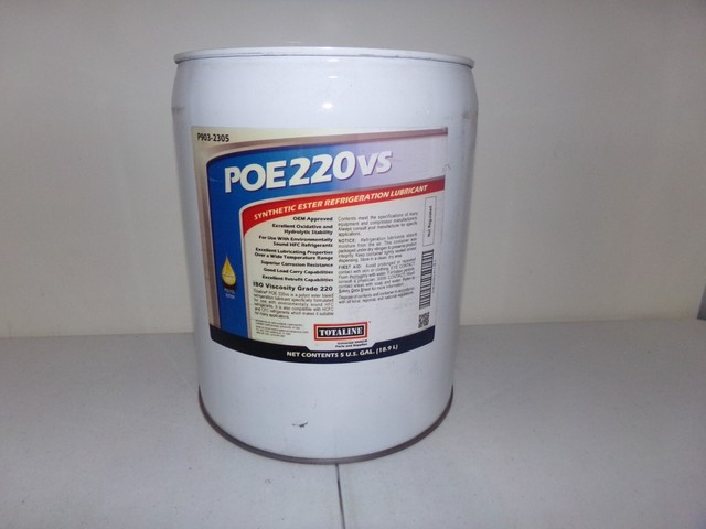 Carrier P903-2305 Oil POE 220VS Lubricant 5 Gallon Pail/ Local Pick Up ...