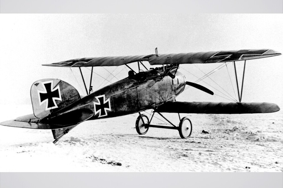 New World War I Photo: Albatros D.III, Red Baron Manfred von Richthofen ...