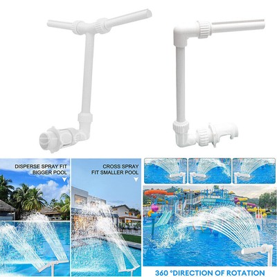 Swimming Pool Waterfall Fountain Above Ground Pool Fountain Pool ...