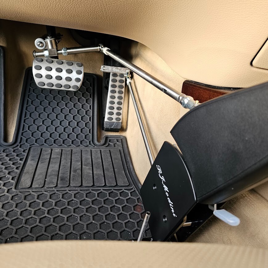 Car hand control A permanent and safe install.For Disabled/Handicap ...