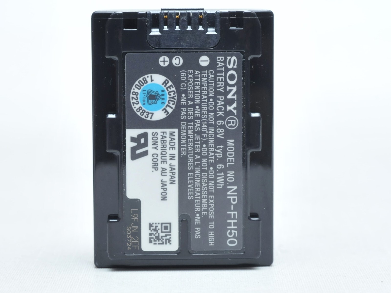 Sony A230 A330 HX100V HDR-CX100E HX100 CX100E OEM Camera Battery Pack ...