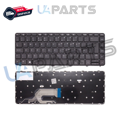 For HP ProBook 430 G3 440 G3 430 G4 440 G4 640 645 G2 UK Layout Laptop ...
