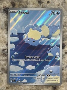 Spheal 2024 Scarlet & Violet: Surging Sparks #199/191 Illustration Rare ...