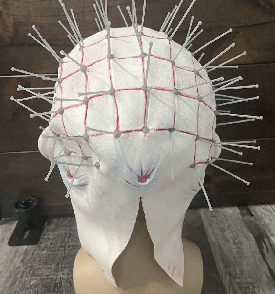 NWOT New Hellraiser Pinhead Ghost Scary Latex Halloween Horror Cosplay ...