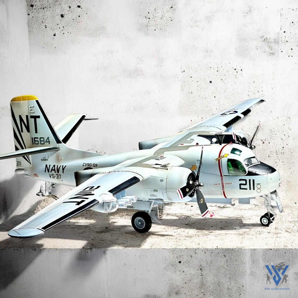 Kinetic S-2E Grumman 1:48 – Built & Painted Navy Aircraft – Pre-Order ...