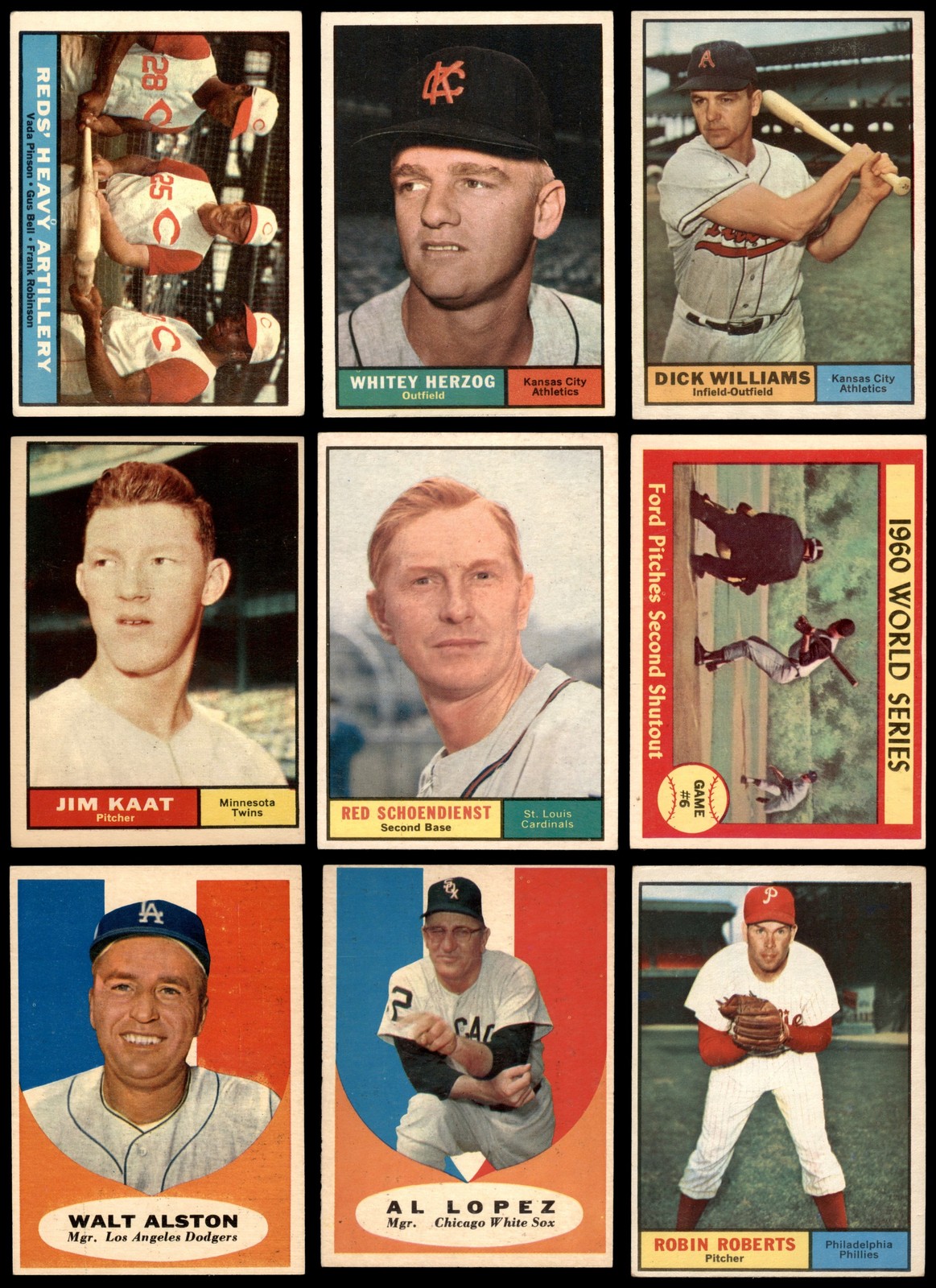 1961 Topps Baseball Complete Set 5 - EX 5059413 | eBay