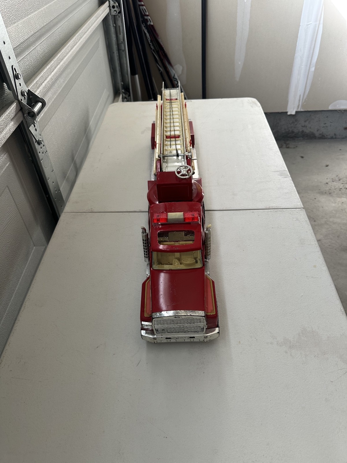 Vintage 1980'S Nylint Aerial Hook-N-Ladder Metal Fire Truck Engine CO ...