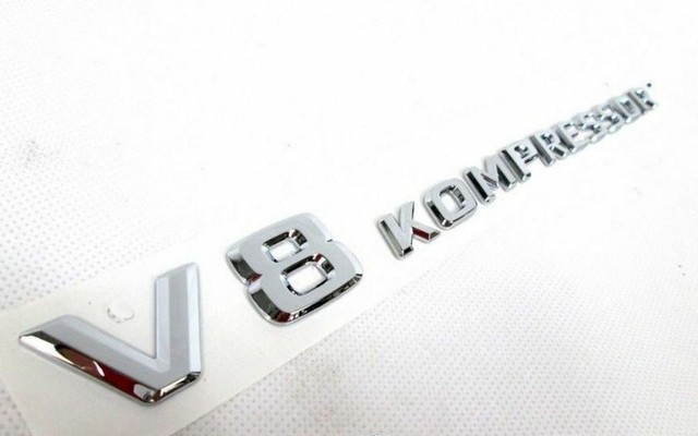 GENUINE Mercedes Benz V8 KOMPRESSOR Side Badge SL SLK CL E55 G55 C55 ...