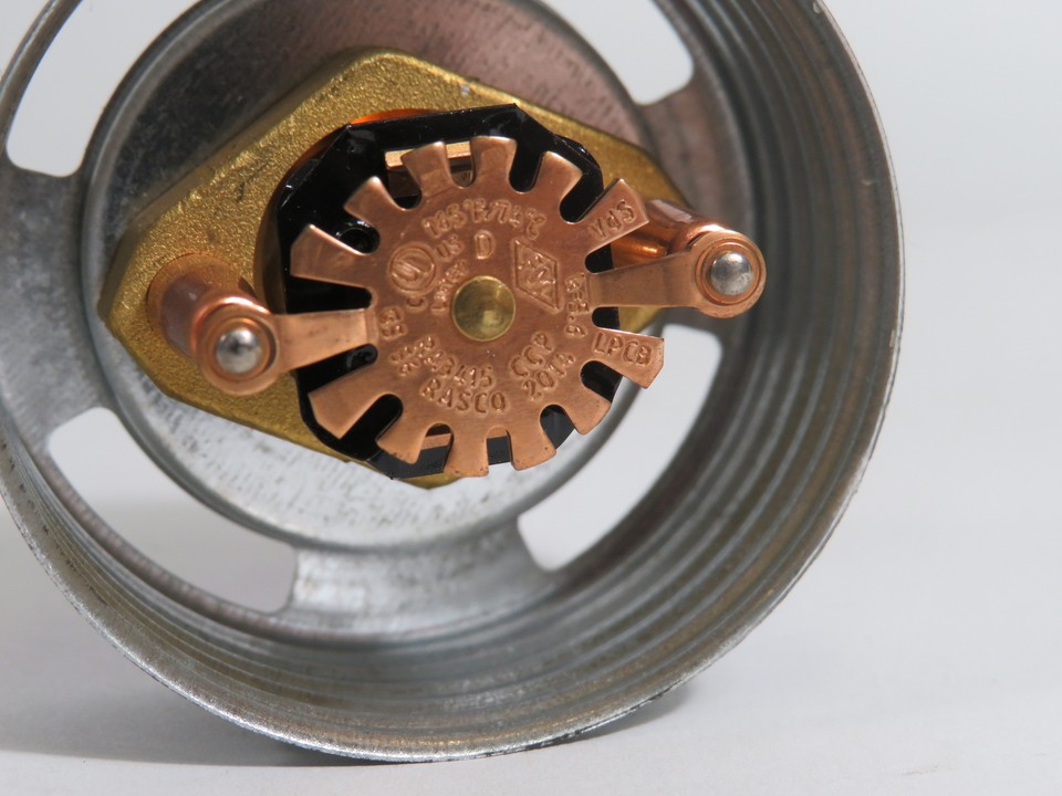 Rasco RA3415 Fire Sprinkler Head 1/2" NPT Concealed 5-6K Pendent G5-56 ...