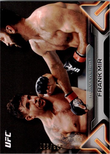 2016 Topps UFC Knockout Silver #52 Frank Mir - NM-MT | eBay