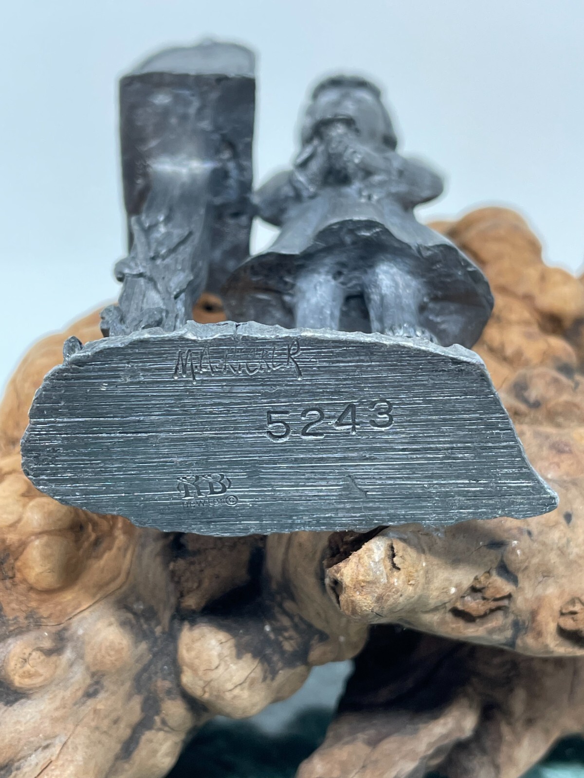 1984 Michael Ricker Pewter Art Ricker Bartlett Collectors Society ...