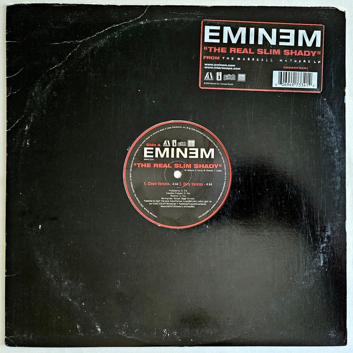 Eminem The Real Slim Shady Clean Records Lps Vinyl And The Real Slim