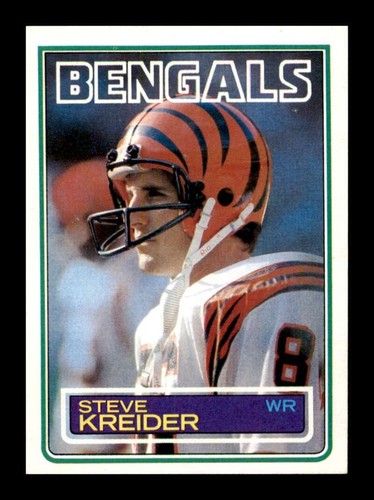 1983 Topps Steve Kreider #238 Cincinnati Bengals | eBay