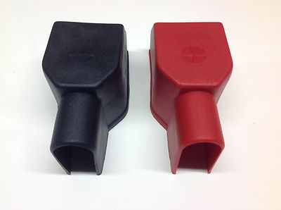 Battery Terminal Covers Positive + Negative for Post type battery ...