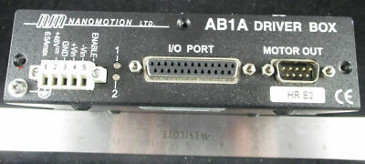 Nanomotion AB1A DRIVER BOX AB1A-2-HR-E2 | eBay