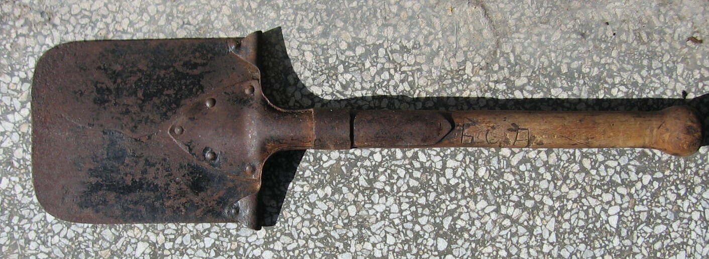 Old German Military WW 1 or 2 Original Trench Spade | eBay